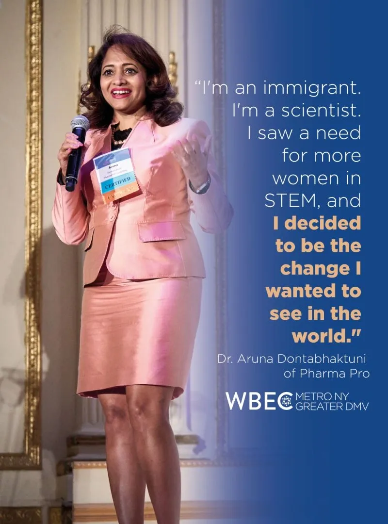 Aruna Dontabhaktuni Wins Pitch Competition at WBEC Awards – PharmaPRO ...